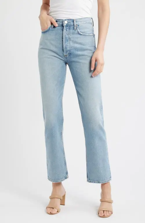 AGOLDE 90s Pinch Waist High-rise Straight Leg Jeans