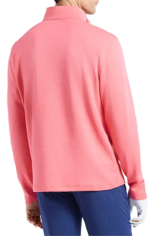 Robert Graham Troland Quarter-zip Pullover - Pink Lemonade