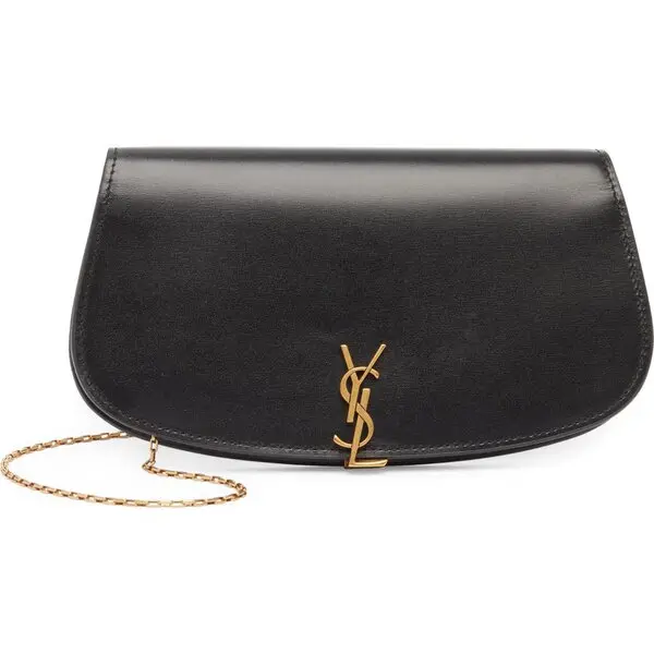 Saint Laurent Mini Voltaire Leather Shoulder Bag