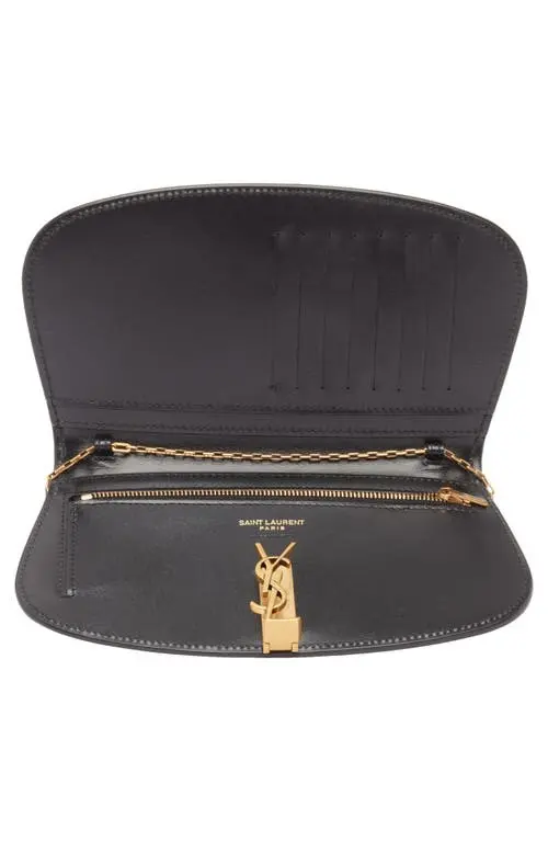 Saint Laurent Mini Voltaire Leather Shoulder Bag