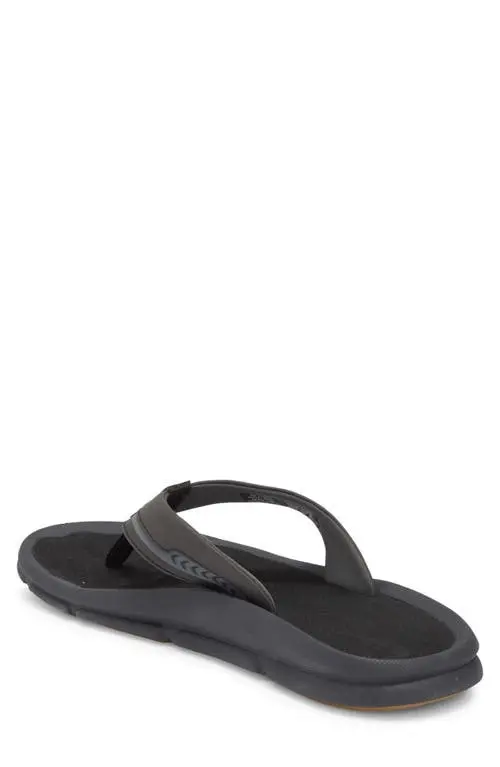 Olukai Keu Flip-flop - Black/black