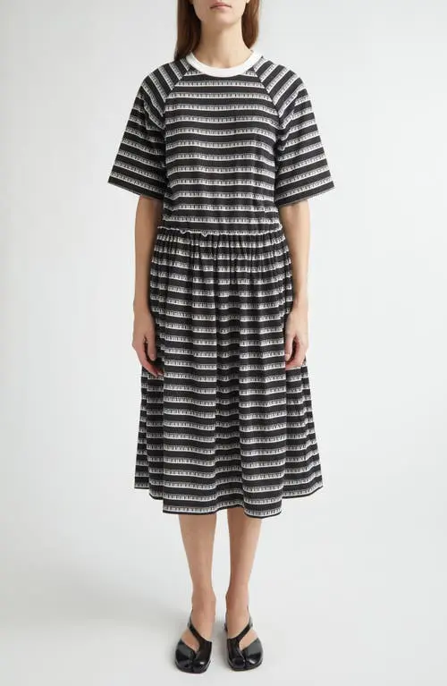 UNDERCOVERISM Print Two-piece Effect Dress