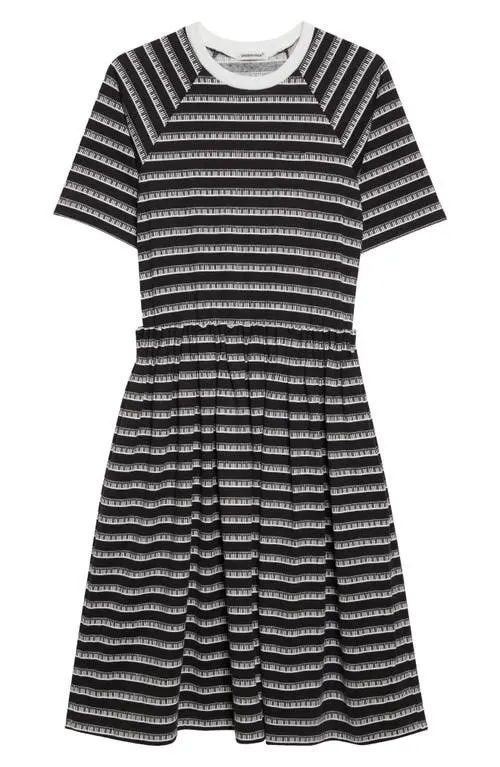 UNDERCOVERISM Print Two-piece Effect Dress