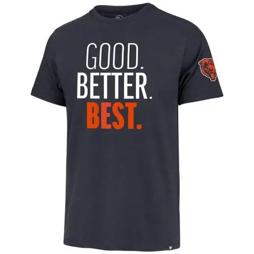 '47 Chicago Bears Good. Better. Best. Franklin T-shirt