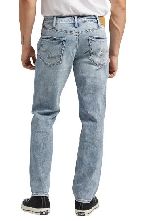 SILVER JEANS CO. Eddie Athletic Fit Tapered Jeans - Indigo