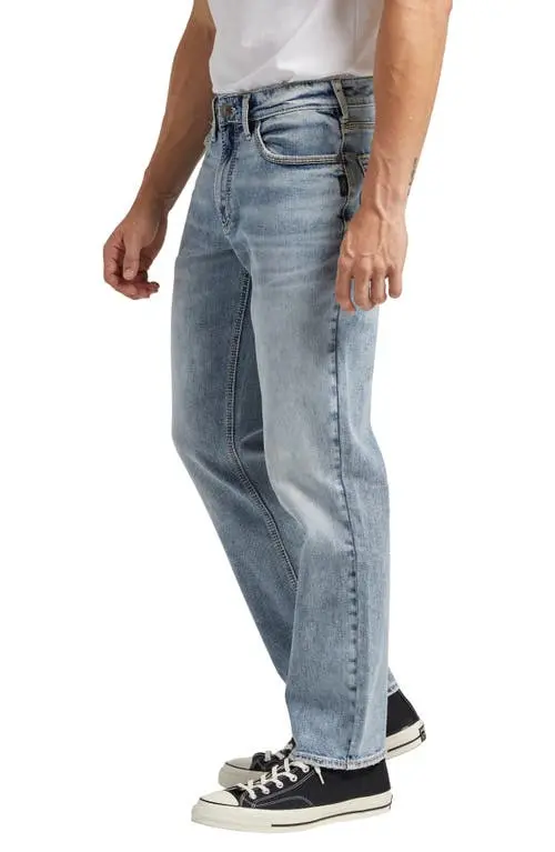 SILVER JEANS CO. Eddie Athletic Fit Tapered Jeans - Indigo