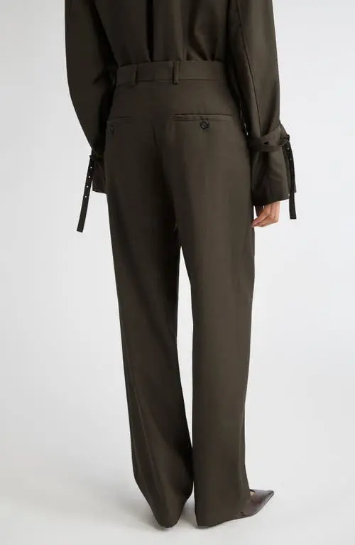 TOTEME Pleated Wool Trousers