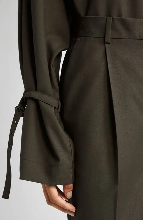 TOTEME Pleated Wool Trousers