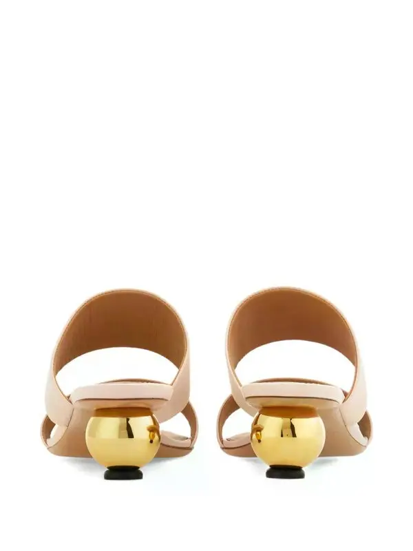 FERRAGAMO Spherical Heeled Mules