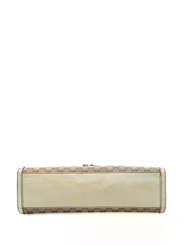Gucci Large Gg Canvas Emily Shoulder Bag - Brown