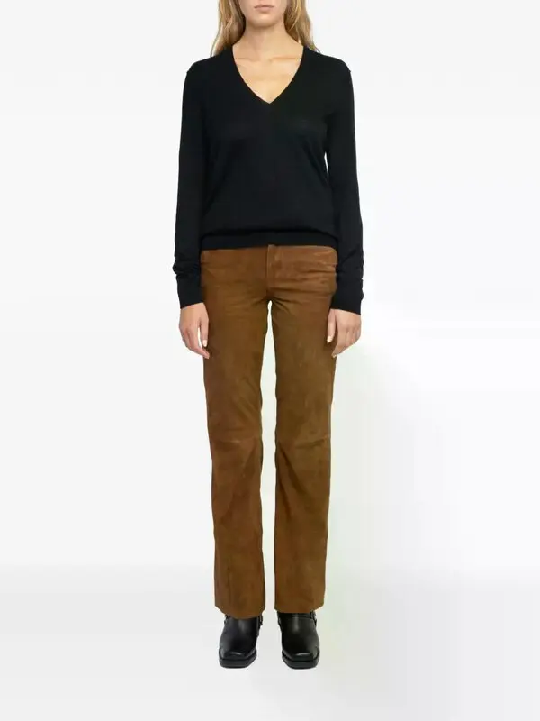 Zadig&Voltaire V-neck Long Sleeve Sweater