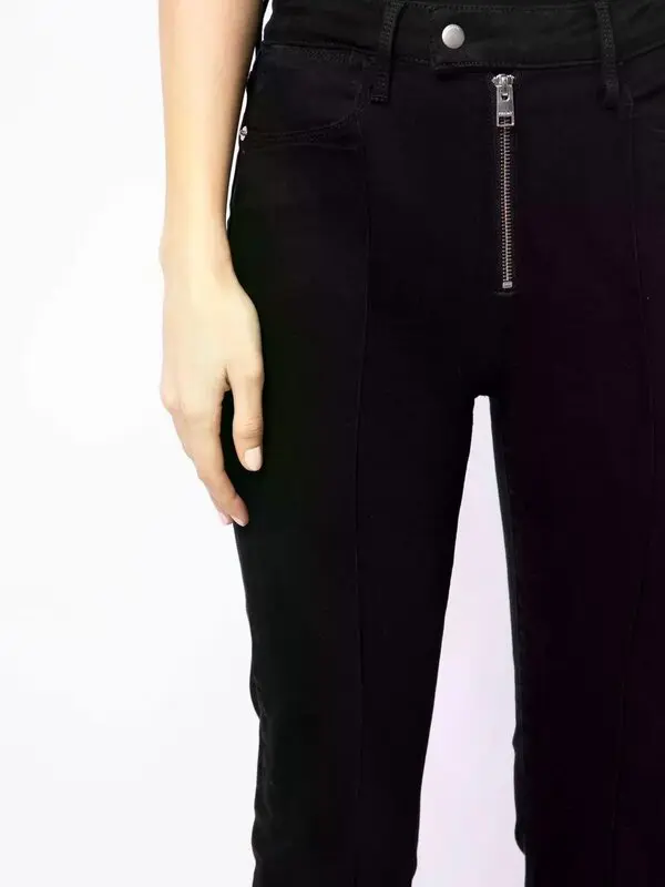 FRAME Le Super High Straight Leg Jeans