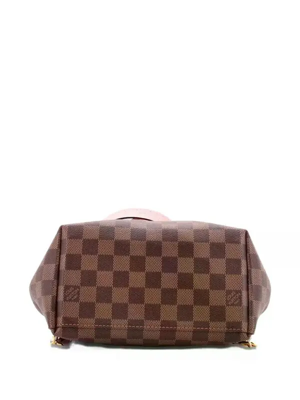 LOUIS VUITTON Clapton Damier And Leather Backpack - Brown