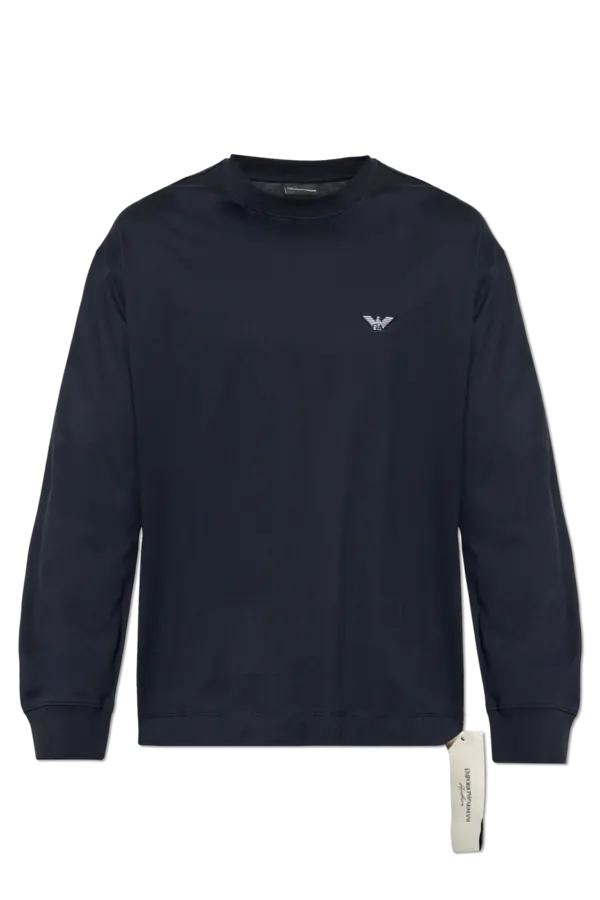 Emporio Armani Long-sleeve T-shirt - Navy Blue