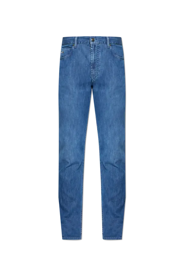 Emporio Armani Tapered Leg Jeans - Blue