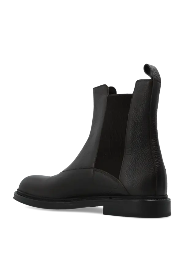 Emporio Armani Leather Chelsea Boots