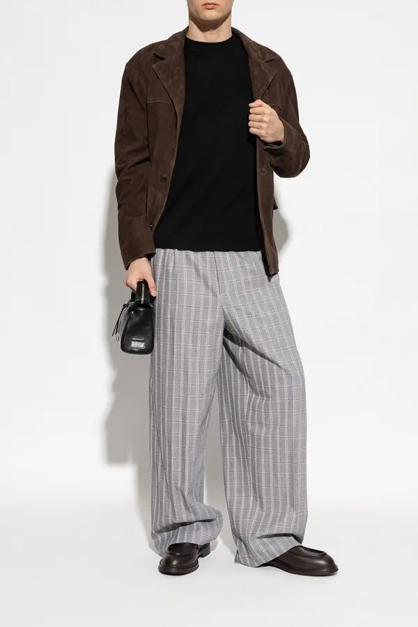 Emporio Armani Leather Loafers