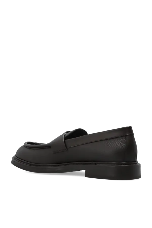 Emporio Armani Leather Loafers