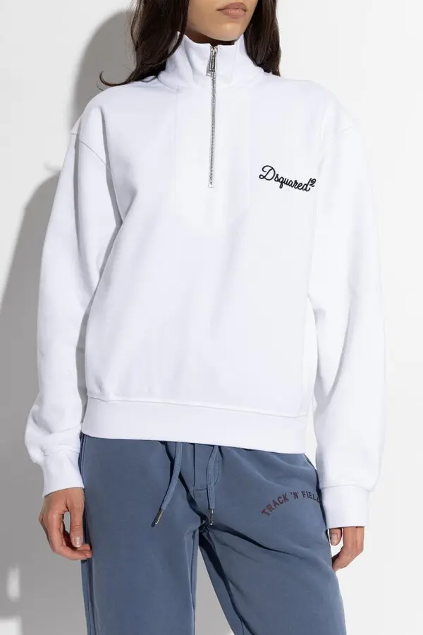 Dsquared2 Logo Sweatshirt - White
