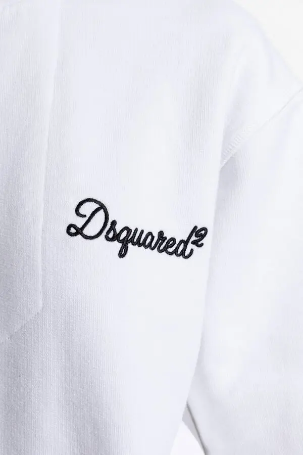 Dsquared2 Logo Sweatshirt - White