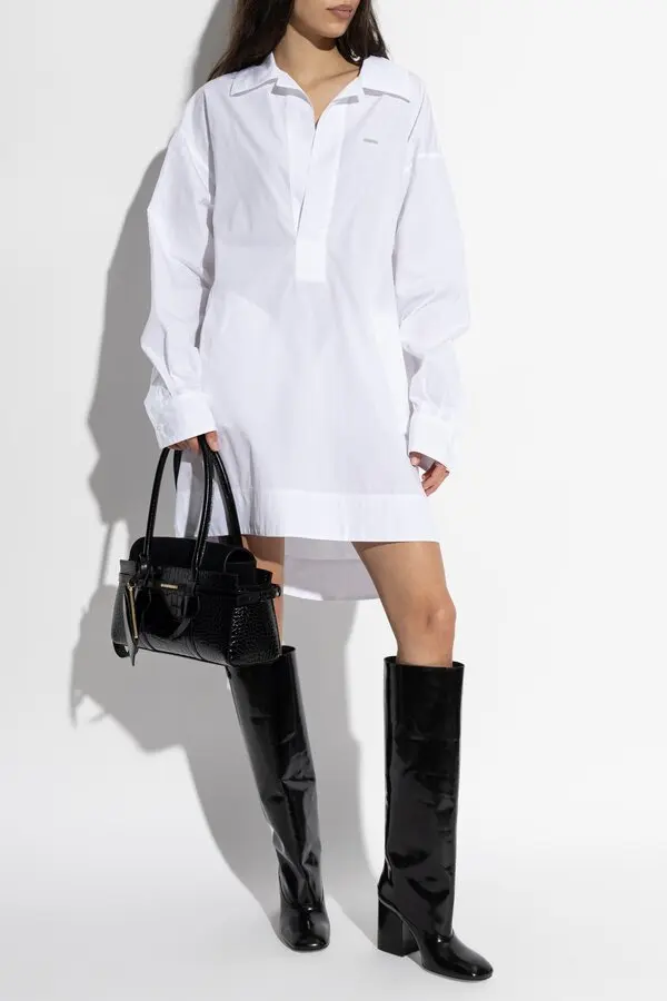 Dsquared2 V-neck Dress - White