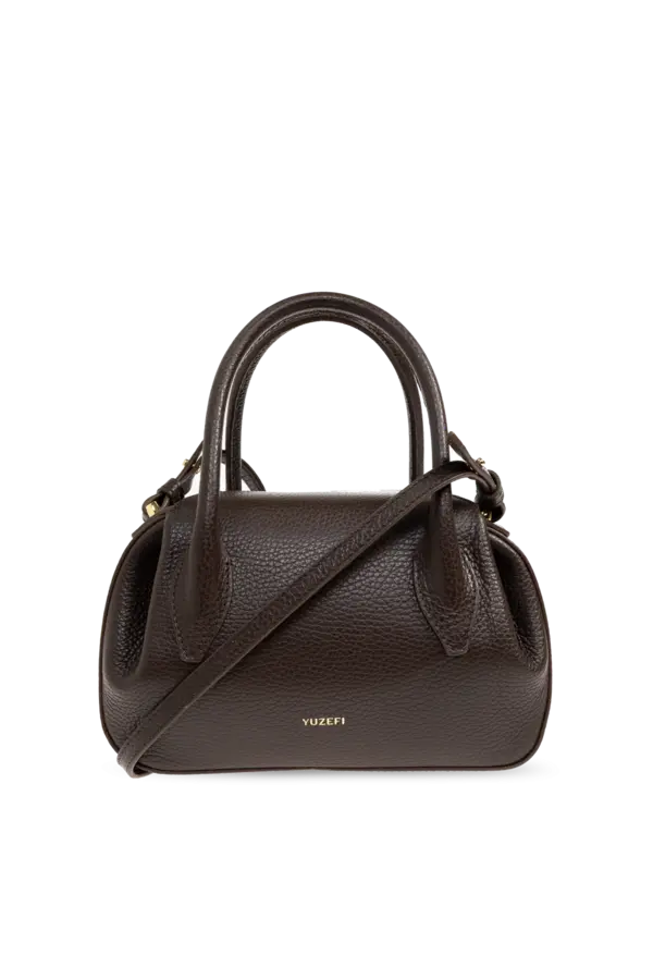 Yuzefi Oystrer Mini' Hand Bag - Brown