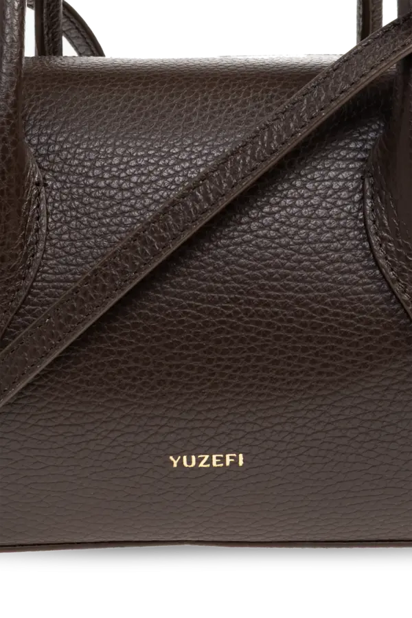 Yuzefi Oyster Mini Handbag - Brown