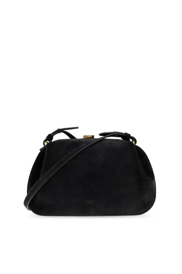 Yuzefi Oystrer Mini’ Handbag - Black