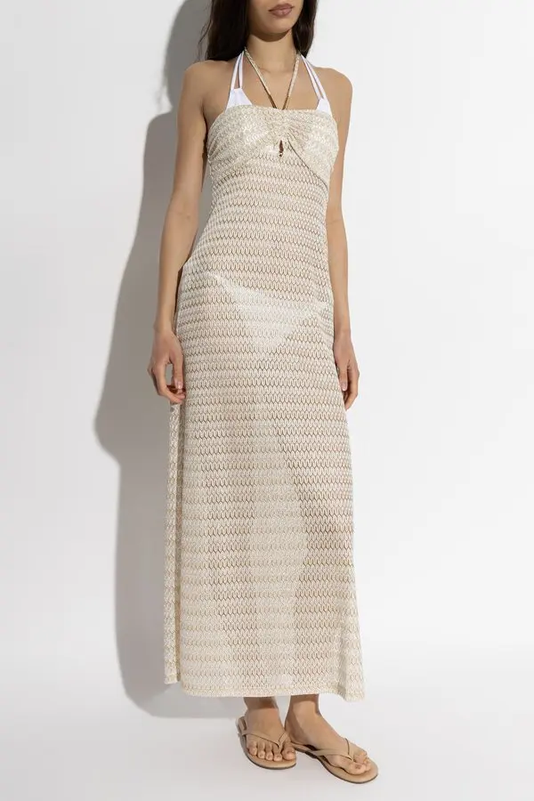 Melissa Odabash Off-shoulder Dress ‘mila - Gold