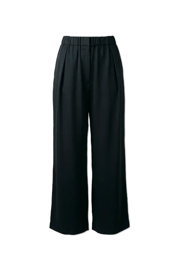 JIL SANDER Wide-leg Trousers - Black