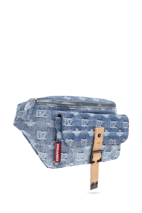 Dsquared2 Monogram Belt Bag - Blue