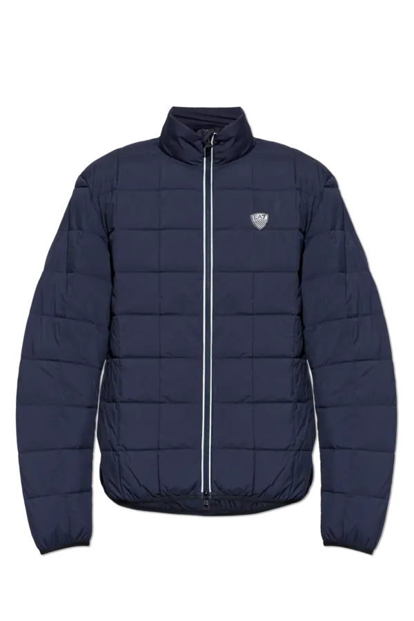 Emporio Armani Quilted Jacket With Stand-up Collar