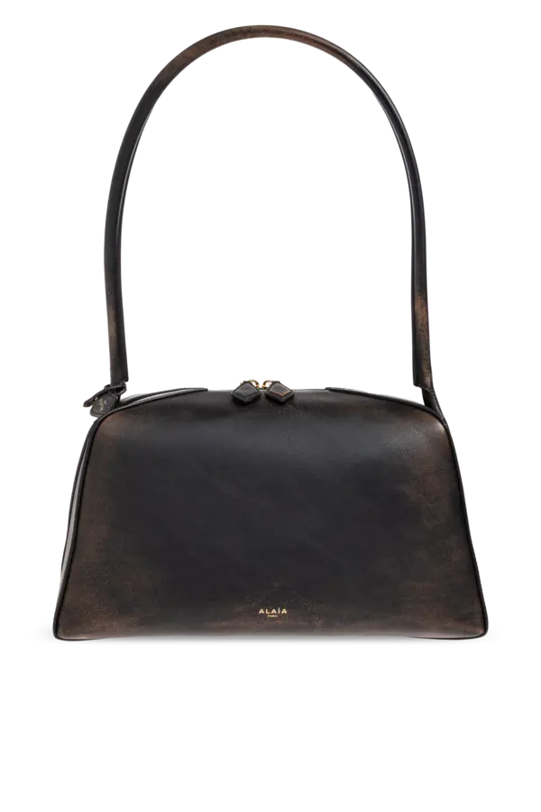 Alaïa Le Bouledogue Shoulder Bag - Brown