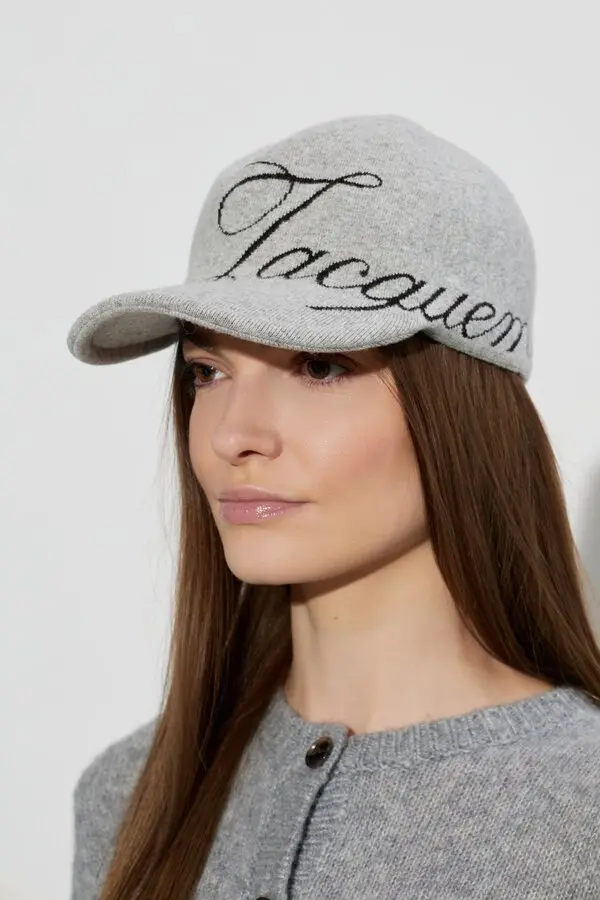 Jacquemus Atelier Baseball Cap - Grey