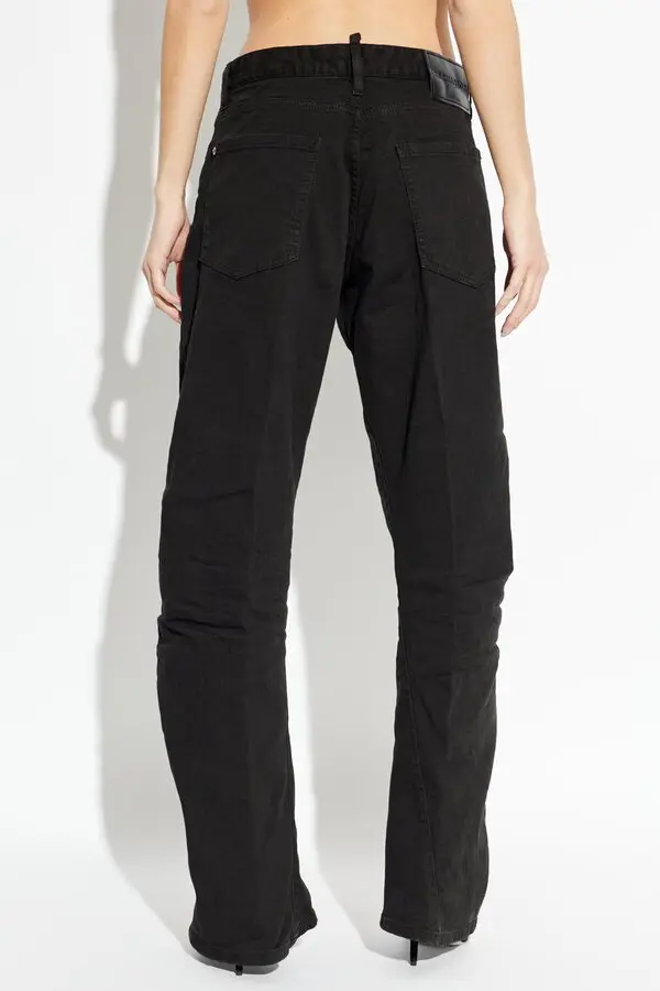 Dsquared2 Loose Twst Jeans - Black