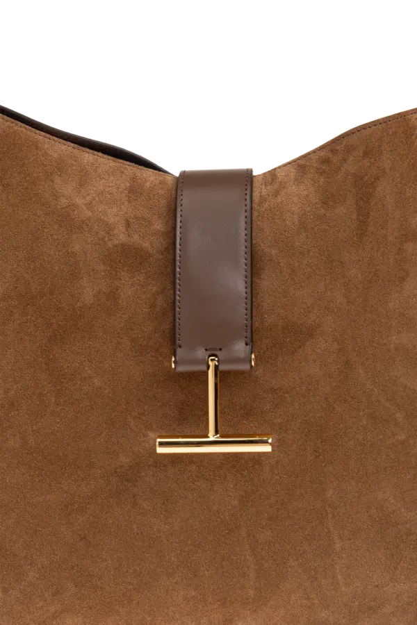 TOM FORD Tara Large Bag - Brown