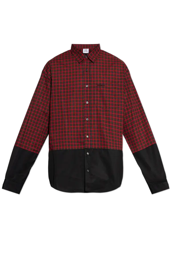 Vetements Checked Shirt