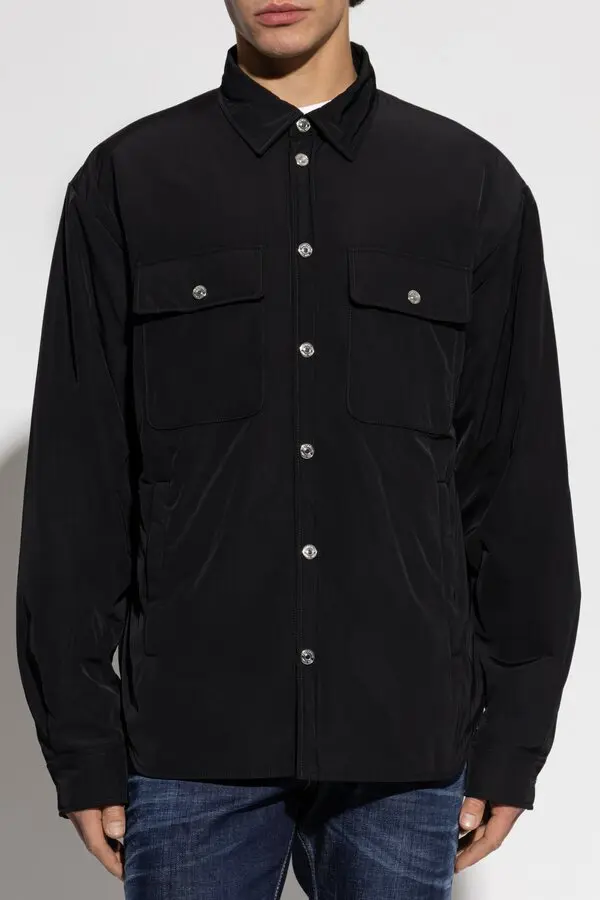 Dsquared2 Insulated Shirt Jacket - Black