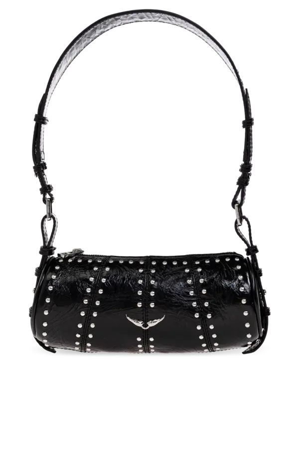 Zadig&Voltaire Le Roudoudou Studs Shoulder Bag - Black