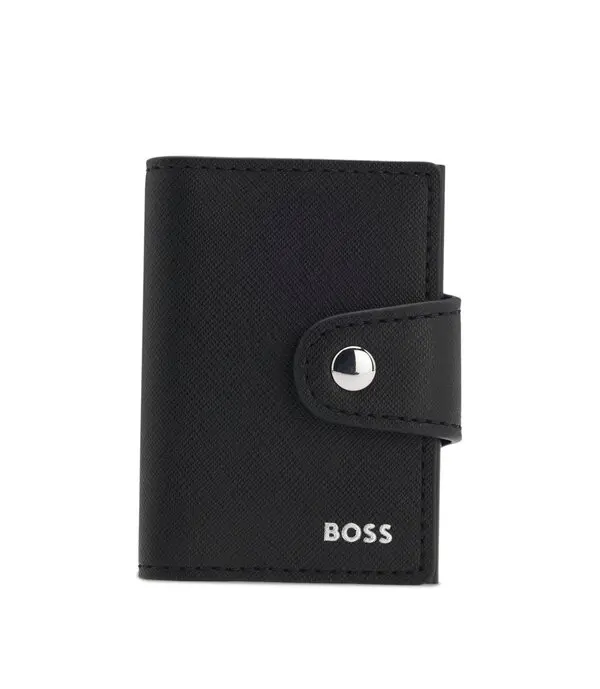 BOSS Card Holder With Secrid Technology - Black