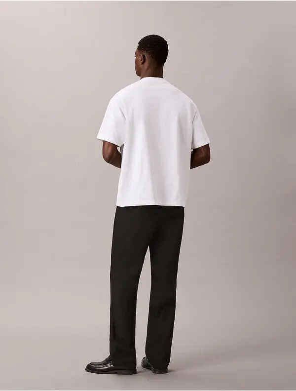 Calvin Klein 90s Straight Chino Pants - Black