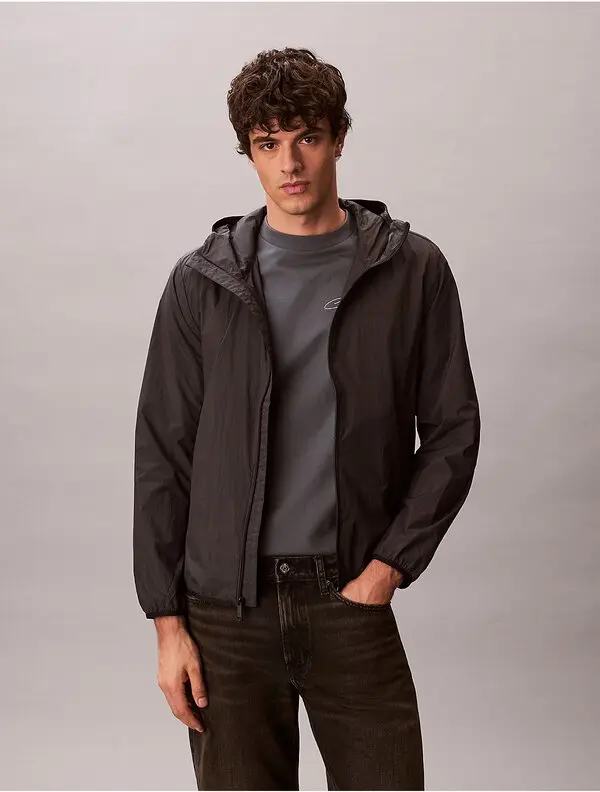 Calvin Klein Nylon Windbreaker Jacket