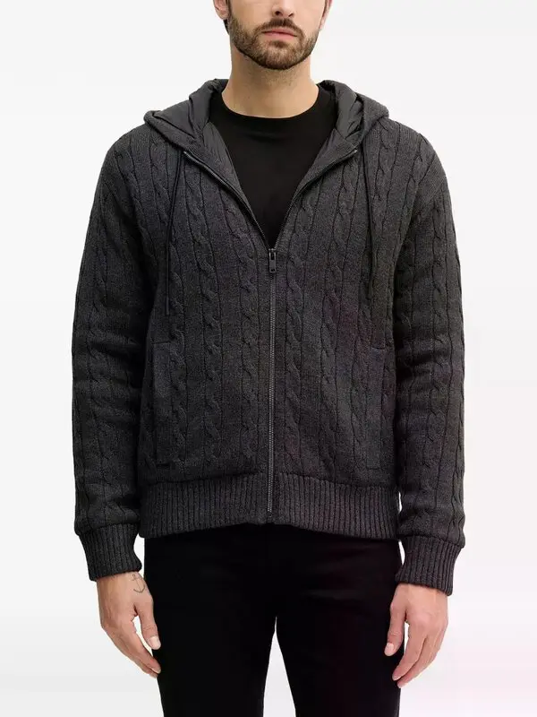 BOSS Kudable Hooded Cardigan