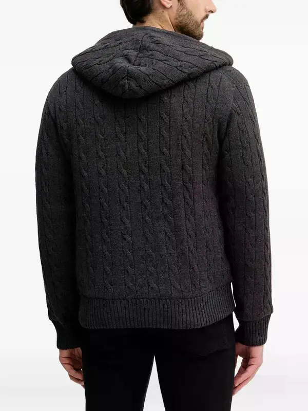 BOSS Kudable Hooded Cardigan