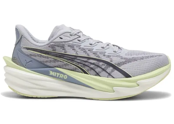 PUMA Deviate Nitro 4 Sneakers - Vibrant Silver/apple Spritz