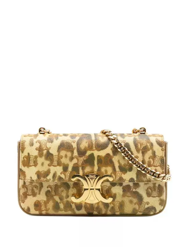 Celine 2000-2025 Calfskin Claude Chain Shoulder Bag