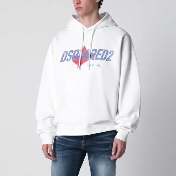 Dsquared2 Relaxed-fit Logo Print Hoodie