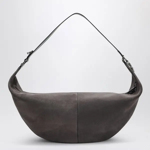 LEMAIRE Quiver Clip Suede Bag