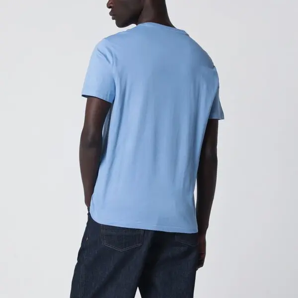 Polo Ralph Lauren Cotton Custom Slim-fit T-shirt - Light Blue