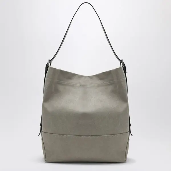 LEMAIRE Belted Cotton Canvas Tote Bag - Beige